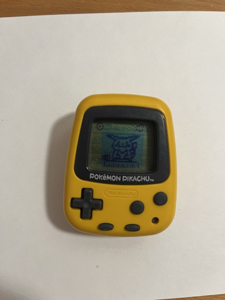 Pokémon Pikachu Nintendo Pedometer Pet - Game Device - 1999 - ‘Pocket ...