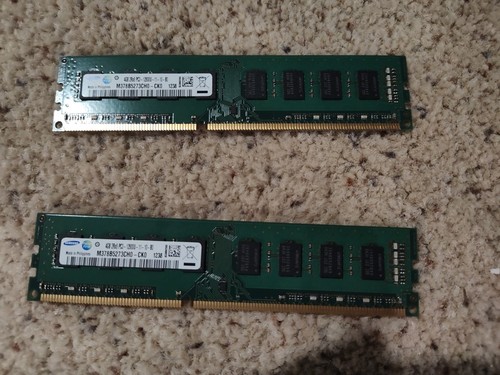 (x2) Samsung 4 GB RAM 2Rx8 PC3-12800U Memory | eBay