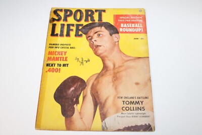 Sport Life Magazine, vintage, June 1953, Tommy Collins, Mickey Mantle ...