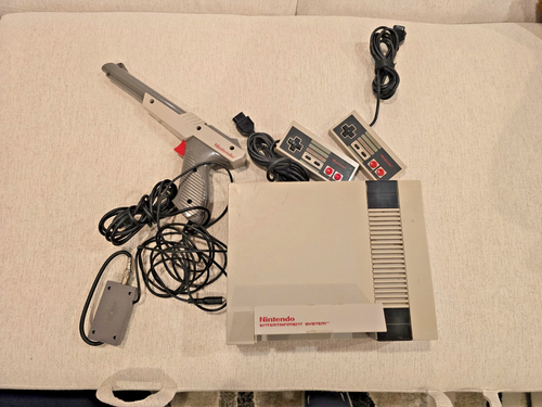 Original Nintendo Entertainment System NES Console + Controllers | eBay
