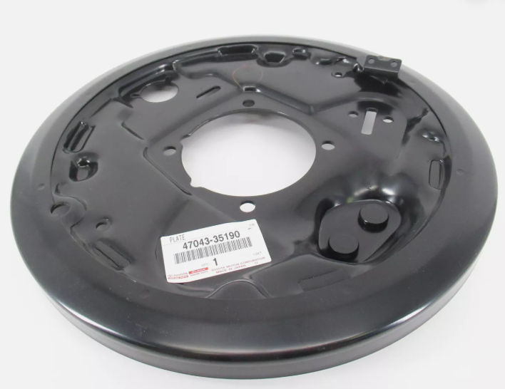 TOYOTA GENUINE 4Runner Tacoma Tundra Driver Rear Brake Backing Plate ...