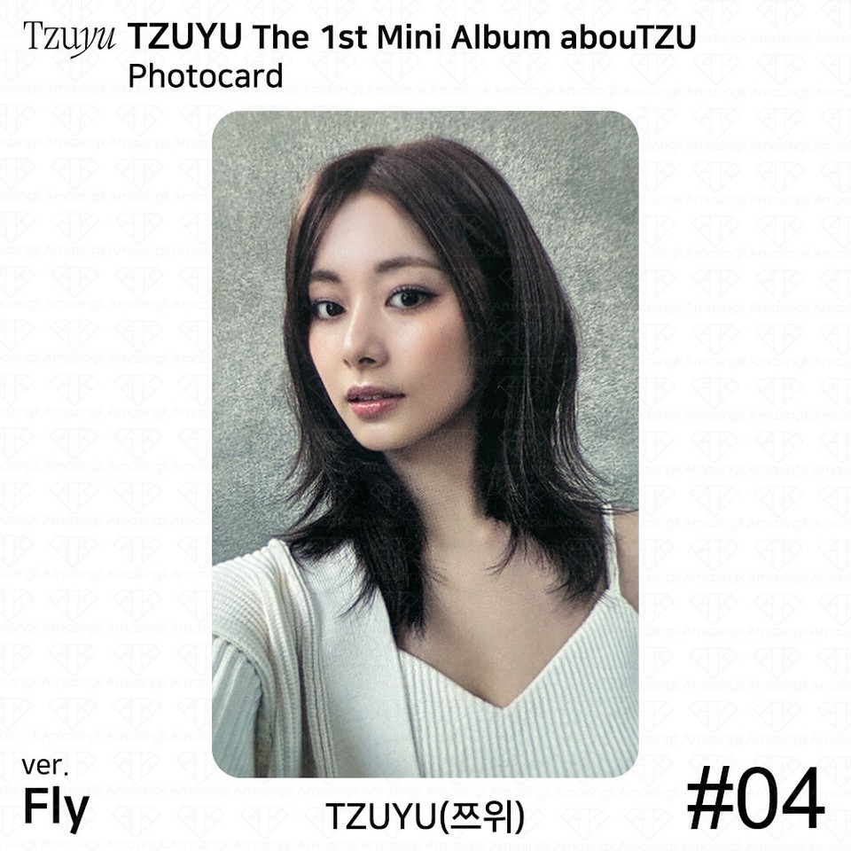 TWICE Tzuyu 1st Mini Album abouTZU Official Photocard Poster Film ...