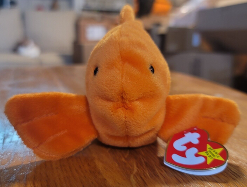 TY Beanie Baby GOLDIE the Goldfish 4th Gen 8421040230 | eBay