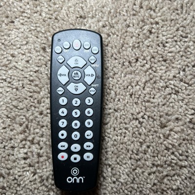 Onn Replacement Remote Model 72521328 Very Good | eBay
