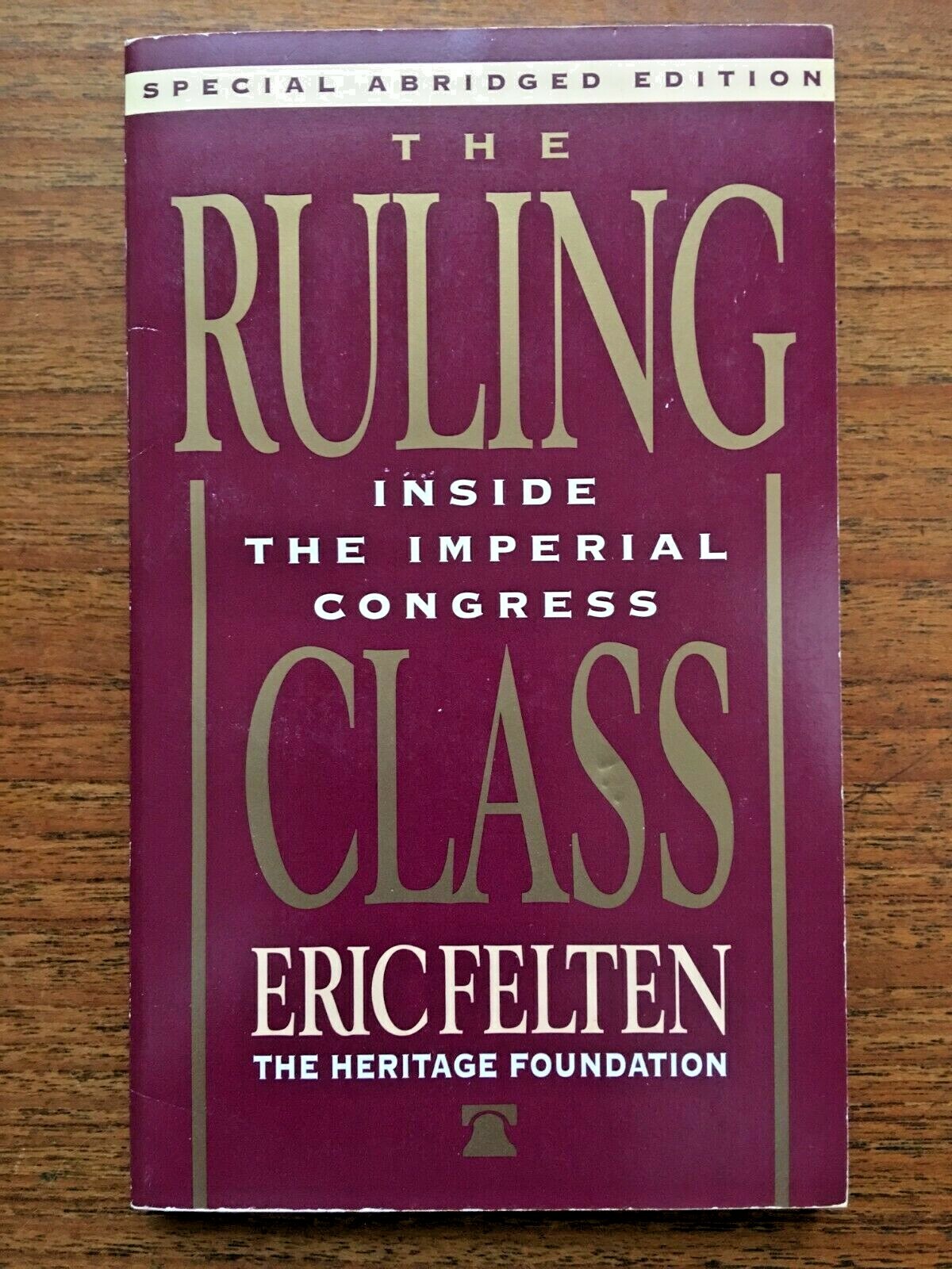 THE RULING CLASS by Eric Felten: Inside the Imperial Congress: 1993 ...