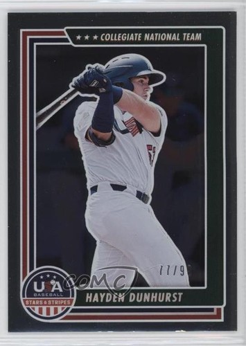 2022 Panini USA Baseball Stars & Stripes - Longevity Hayden Dunhurst #8 ...