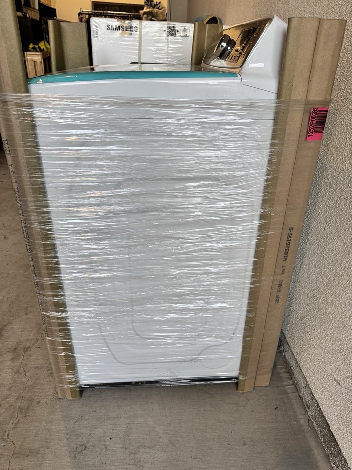 NEW Samsung DVE50M7450W 7.4 cu. ft. Electric Dryer - White | eBay