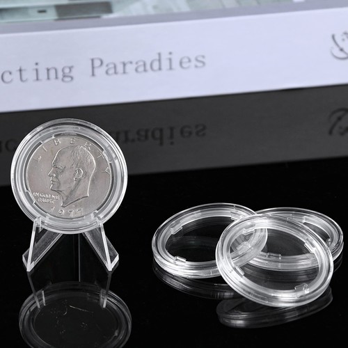 David Paul Coin Capsules with Floating Pads for 4 Pockets Coin Holder ...