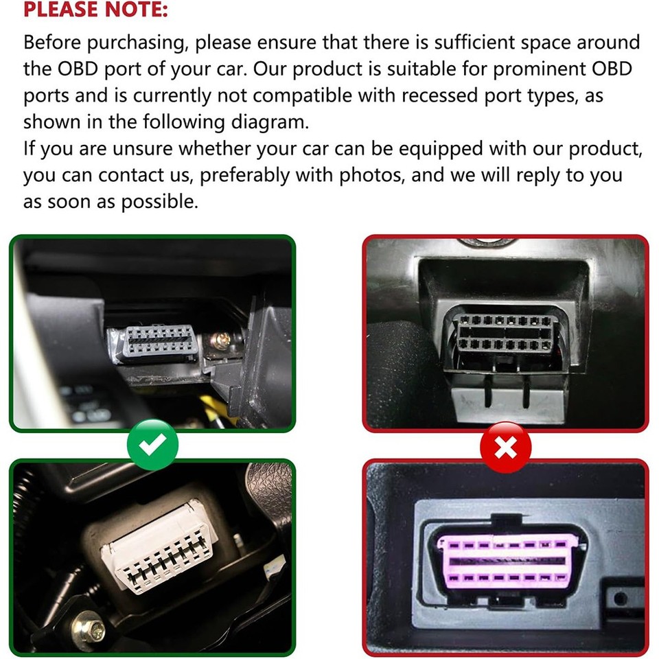OBD2 Lock PRO Port Protection Aluminum Alloy Material OBDII Socket ...