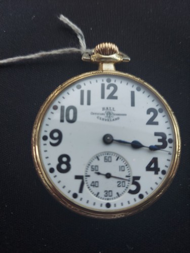 BALL Official RR Standard Pocket Watch In Masons Case | eBay