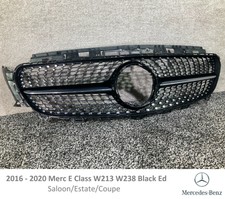 MERCEDES Mercedes-Benz OEM E400 Front Bumper Grille Grill-assy ...