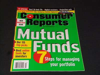 2000 MARCH CONSUMER REPORTS MAGAZINE - MUTUAL FUNDS COVER - O 15143 | eBay