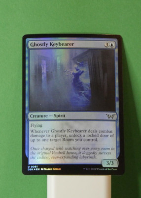 MTG DSK: Ghostly Keybearer (Creature Spirit) Uncommon 0061 Duskmourn ...