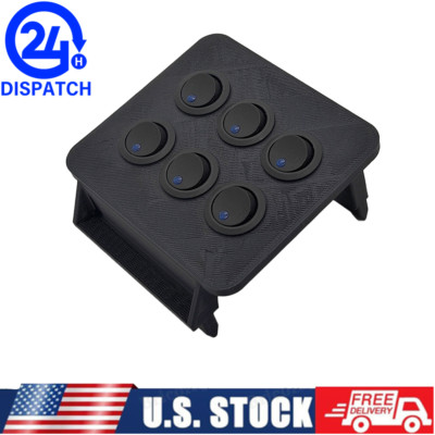 Headlight Switch Replacement 6-Switch Panel With White LED For 1999 ...
