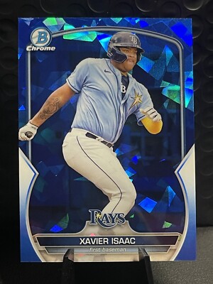 Xavier Isaac 2023 Bowman Chrome Sapphire | eBay