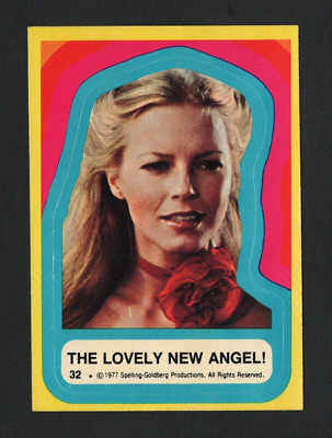 1977 Topps Charlie's Angels Sticker #32 – The Lovely New Angel | eBay