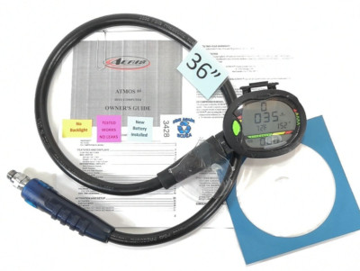 Aeris Atmos ai Air Integrated Nitrox Scuba Dive Diving Computer AtmosAI ...