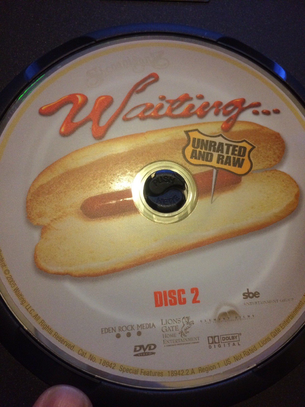 Waiting... (DVD, 2006, 2-Disc Set, Unrated Widescreen) Film Movie ...