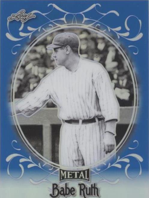 2019 Leaf Babe Ruth Collection - Babe Ruth #35 Blue /50 for sale online ...