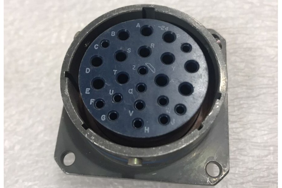 MS27466T25B24S, 5935-01-260-9396, Bendix Aircraft Connector Plug ...