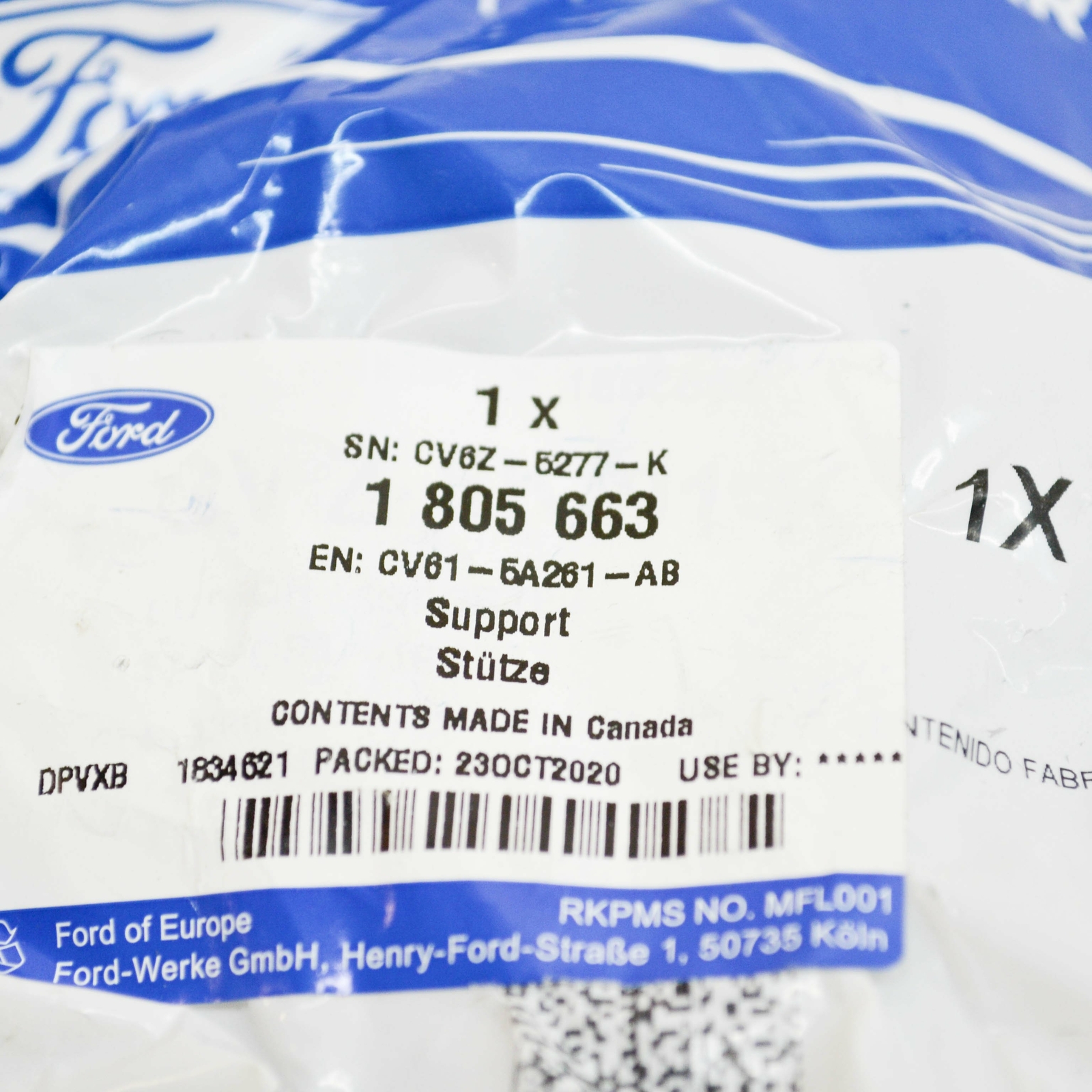 FORD KUGA C520 MK2 Exhaust Pipe Mount Bracket 1805663 CV61-5A261-AB NEW ...