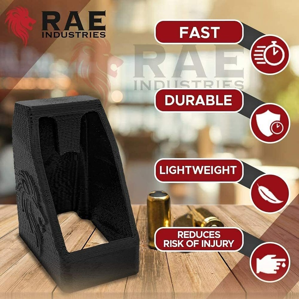 RAEIND Magazine Quick Speed Loader For Ruger LCP / LCP II .380ACP Made ...