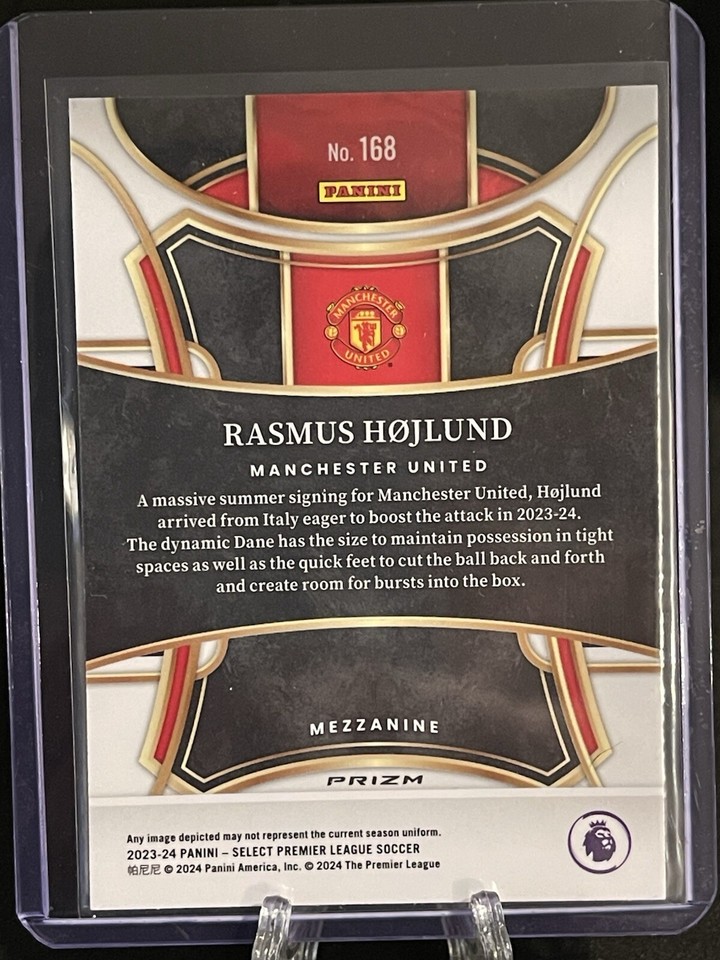 2023-24 Panini Select Premier League Mezzanine Multi-Color Prizm Rasmus ...