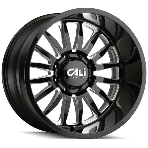 Cali Off-Road 9110 Summit 20x9 6x5.5/6x139.7 -12 Gloss Black Milled ...