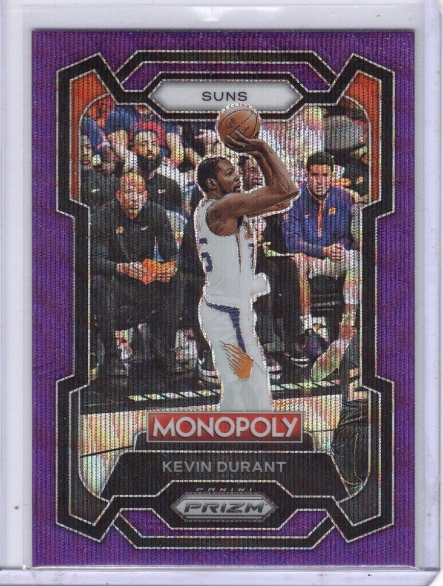 2023-24 Panini Prizm Monopoly Purple Wave #70 Kevin Durant Phoenix Suns ...