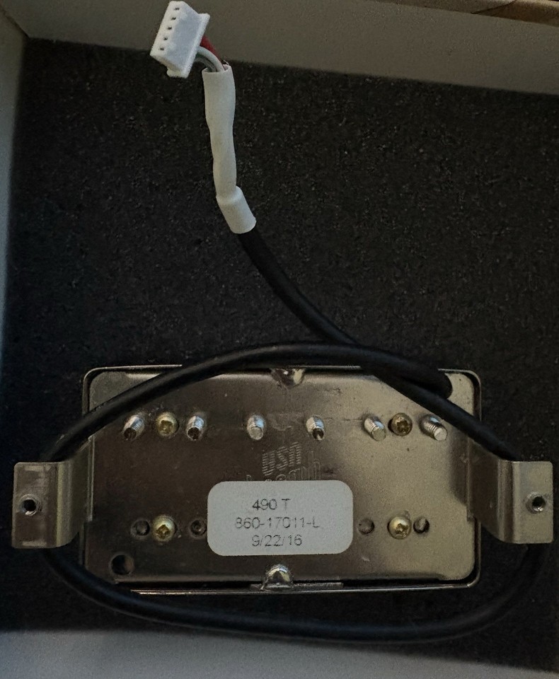 Gibson 490T Humbucker Pickup Bridge Quick Connector Chrome | eBay