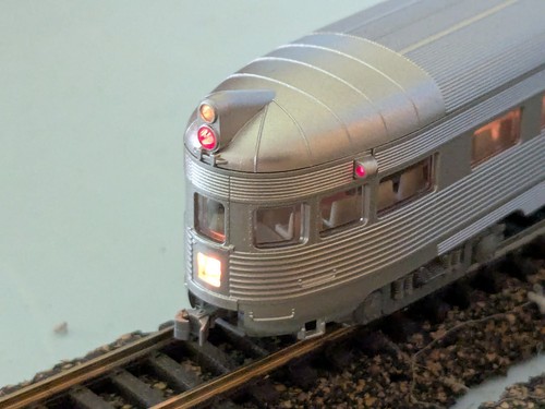 N scale KATO SANTA FE Corrugated Observation Car LIGHTED ATSF 3240 | eBay