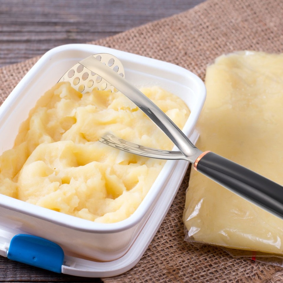 Small Hand Held Potato Masher Handheld Crusher Potatoes Pressed Ricer ...