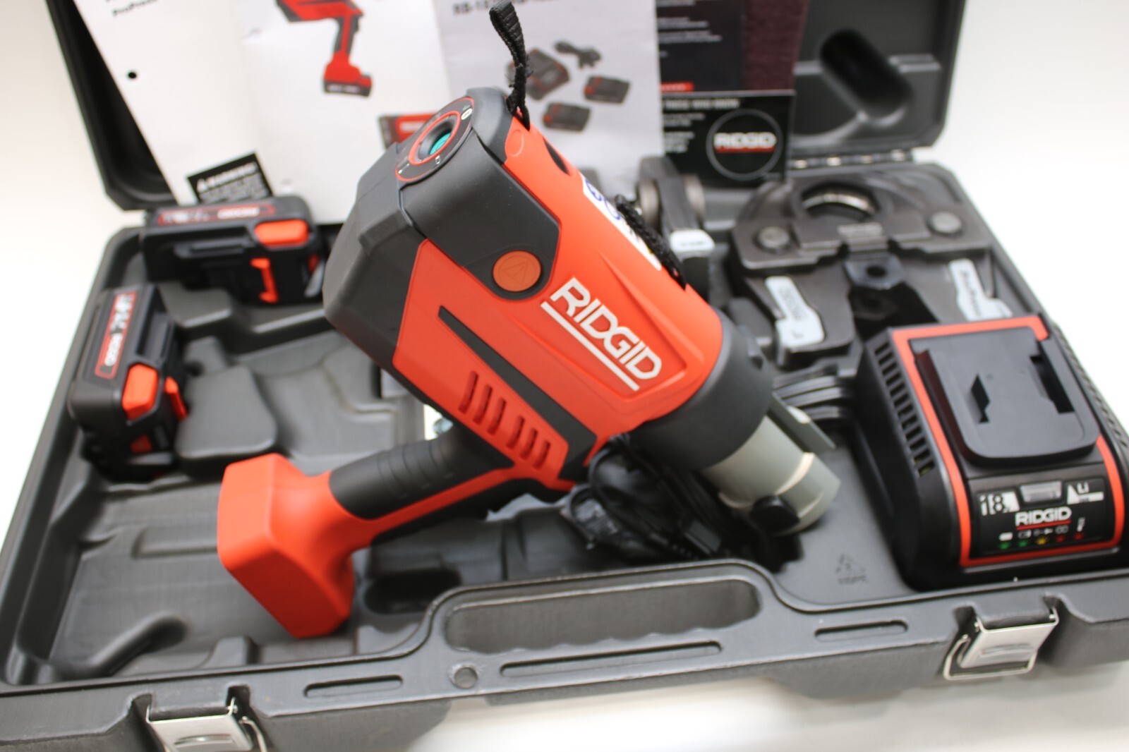 RIDGID 67053 RP 350 PRESS TOOL KIT, BATTERY AND CHARGER, 1/2" - 2 ...