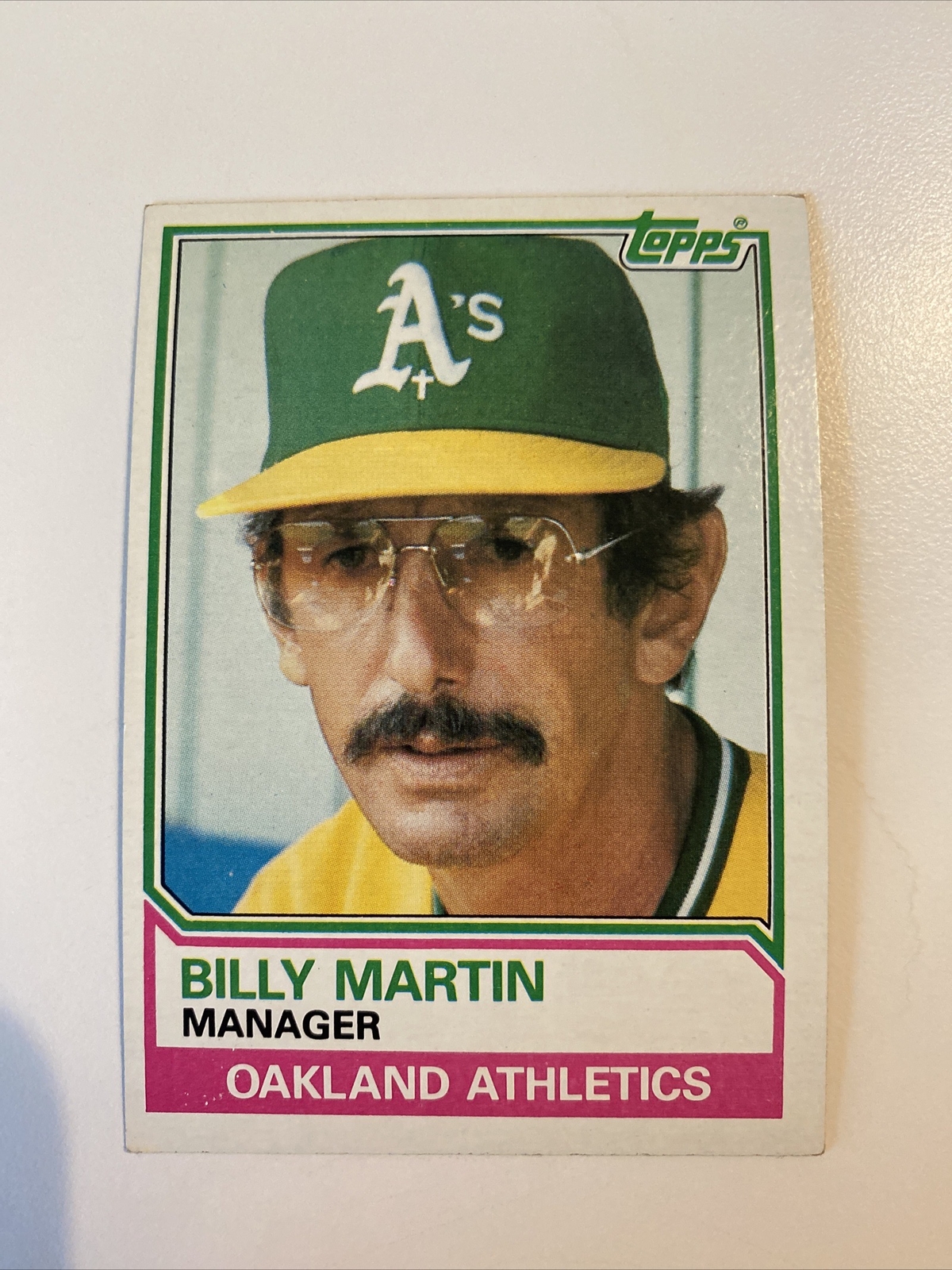 1983 Topps - #156 Billy Martin for sale online | eBay