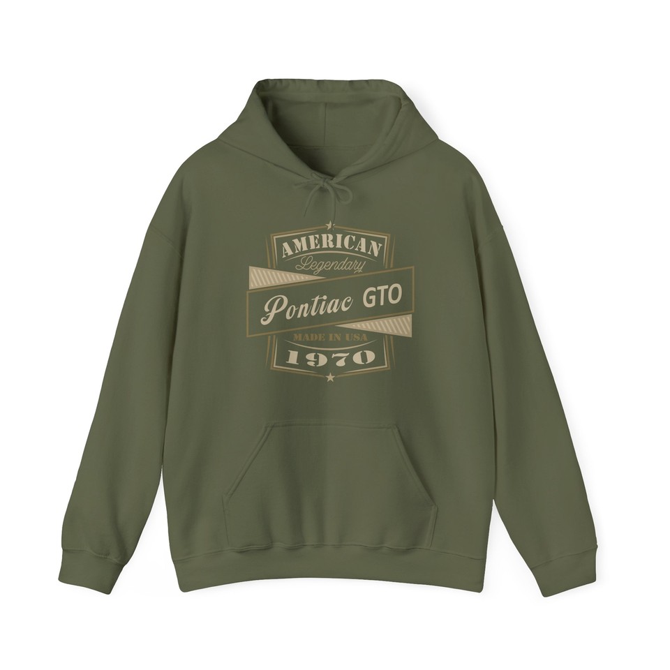 1970 Pontiac GTO Gift Hoodie | Heavy Blend Hoodie | Classic Car GTO ...