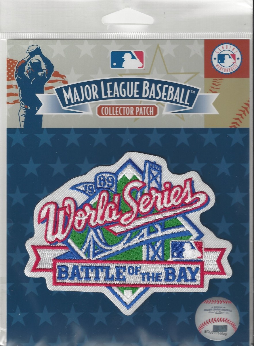 1989 World Series Logo OAKLAND ATHLETICS 1989 WORLD SERIES CHAMPIONS