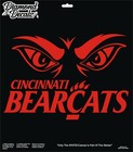 Cincinnati Bearcats University Football Vinyl Decal Car Truck Window ...