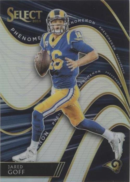 2018 Panini Select - Phenomenon Jared Goff #PH-12 Silver Prizm for sale ...