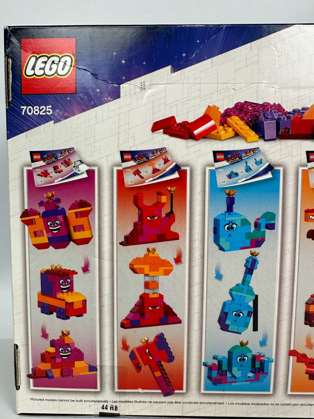 LEGO The LEGO Movie 2: Queen Watevra's Build Whatever Box! (70825) for ...