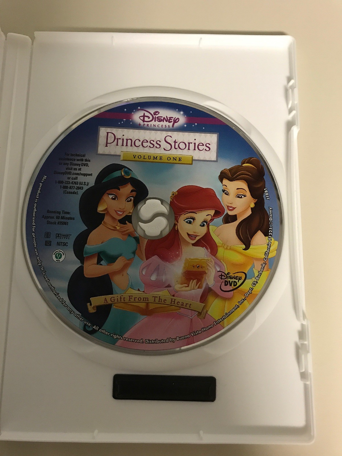 Disney Princess Stories Volume 1: A Gift From the Heart (DVD, 2004 ...