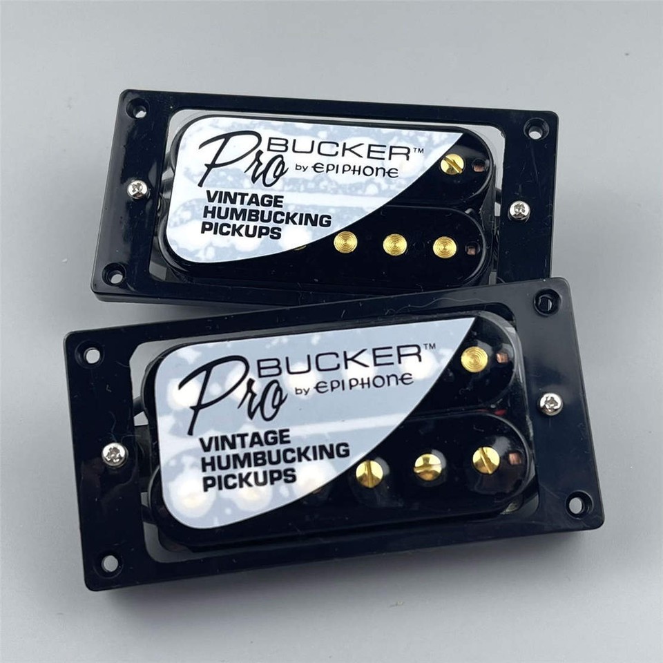Epiphone ProBucker Black Gold Zebra Vintage Humbucker Pickup LP&SG 5 ...
