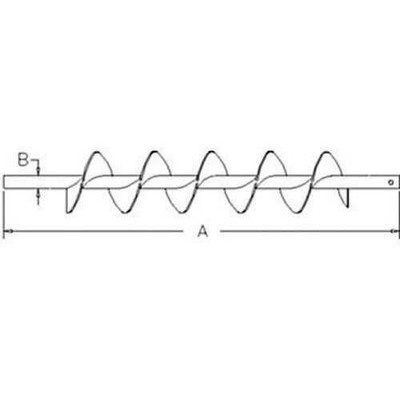 Auger - Shoe Supply fits John Deere 9650 STS 9660 STS 9750 STS 9760 STS ...