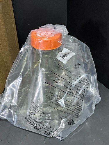 Corning Erlenmeyer Flask 3 L Vent Cap Baffled Polycarbonate Total of 4 ...