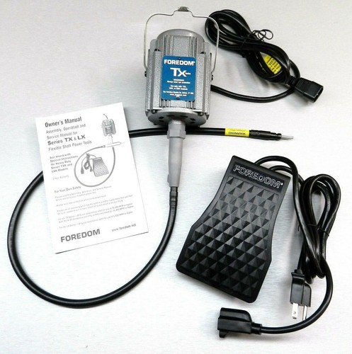 Foredom M.TX-TXR Flex Shaft TX & TXR Speed Control 1/3HP Permanent ...