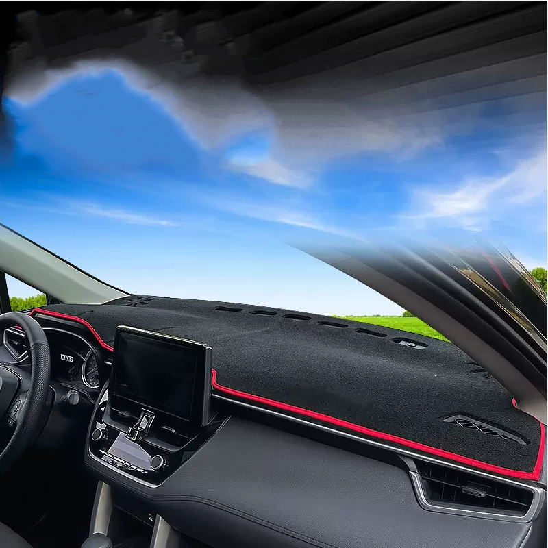 Red Dashboard Dash Mat Car DashMat Sun Pad for Toyota Corolla Cross ...