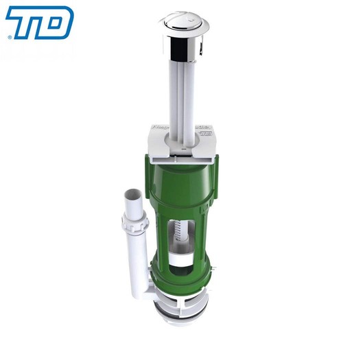 Niagra Dudley Green Toilet Flush Valve Push Button Toilet Syphon Dual ...