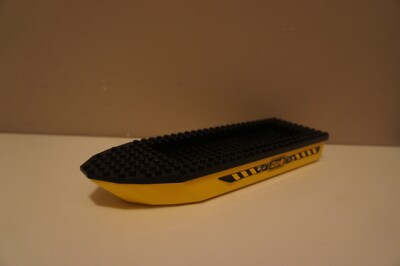 LEGO 71610 Yellow Boat Hull & 30254 Black Ship Deck- for Aqua Res-Q ...