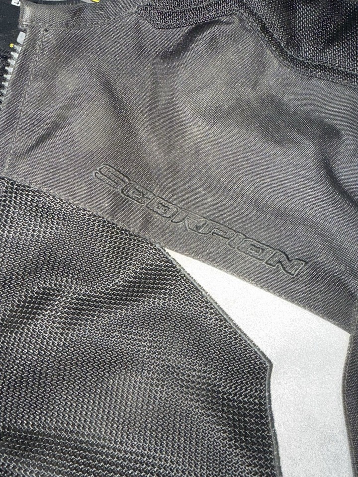 Motorcycle Scorpion EXO Jacket Black size M | eBay