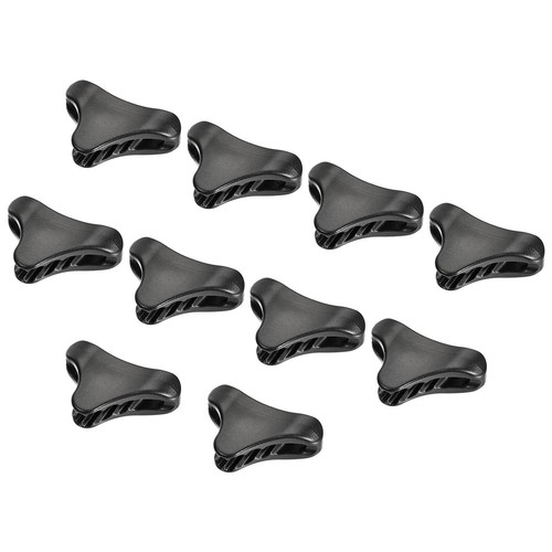 10pcs Tent Rope Buckle Triangle Adjustment Buckle 5mm for Outdoor Black ...