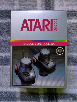 1982 Atari 2600 CX30 Paddle Controller Set New Mint in Box / NOS NIB ...